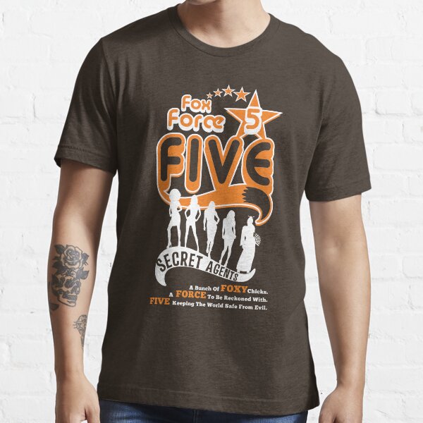 "Fox Force Five "Le Orange" Variation" T-shirt for Sale by Purakushi ...