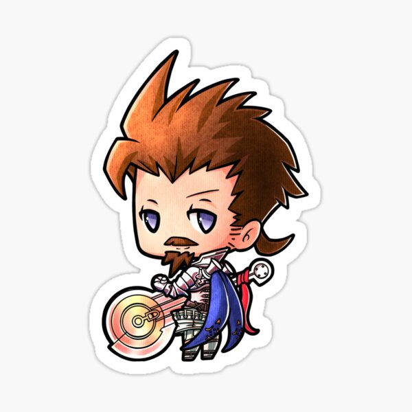 "Cid from Final Fantasy tactics advance" Sticker by Rayga | Redbubble