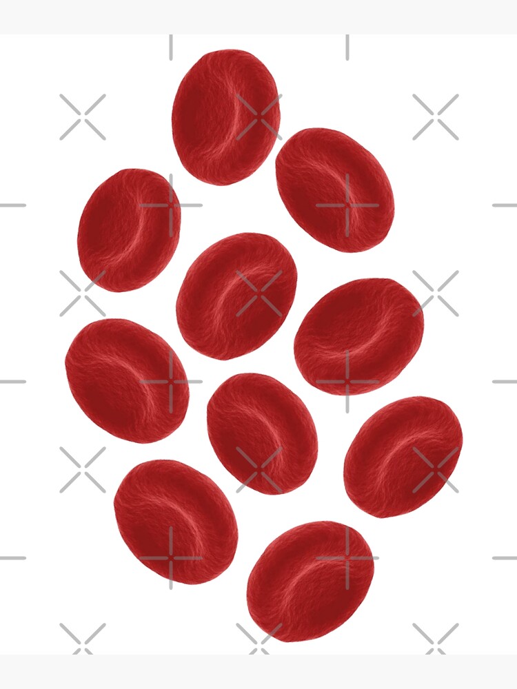 "Smiley Red Blood Cells Pack" Photographic Print for Sale by Graphic ...
