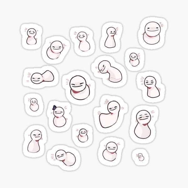 "Dream Blobs" Sticker for Sale by notrllyastanacc | Redbubble