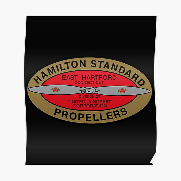 "Hamilton Standard Logo Reproduction Classic ." Poster for Sale by ...