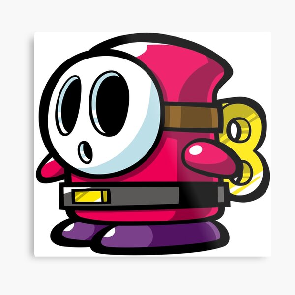 Shy Guy Metal Prints | Redbubble