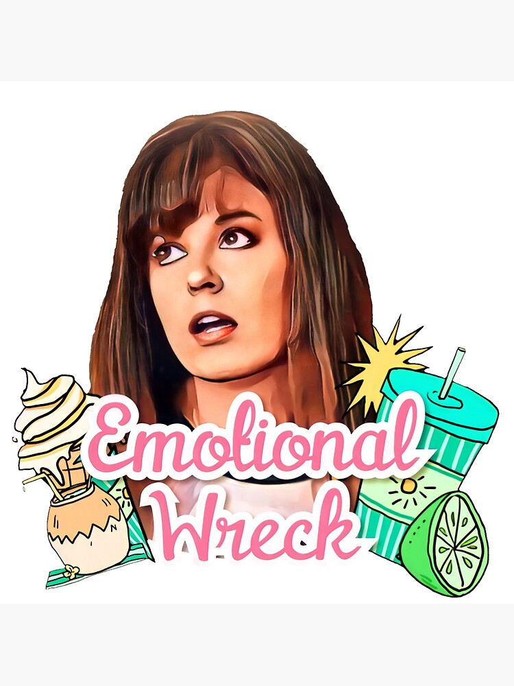 "Emotional Wreck" Poster for Sale by aimskiis | Redbubble