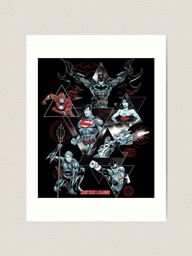 "Bat Character Collage" Art Print by JusticeLeagues | Redbubble