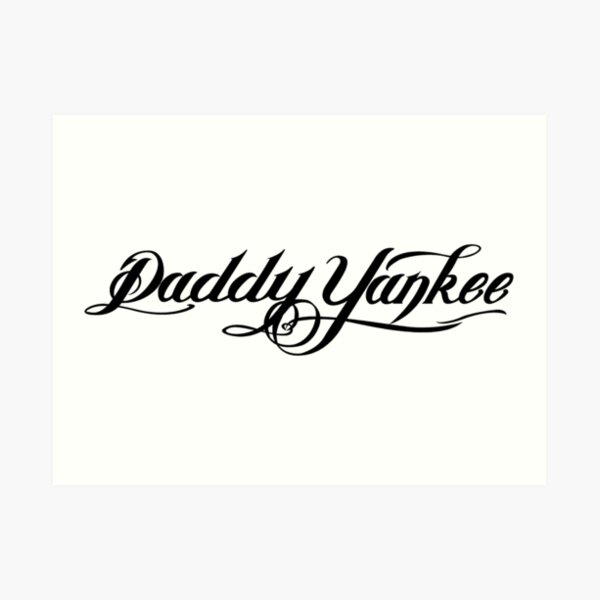 "daddy yankee logo" Art Print for Sale by sandysindoro | Redbubble