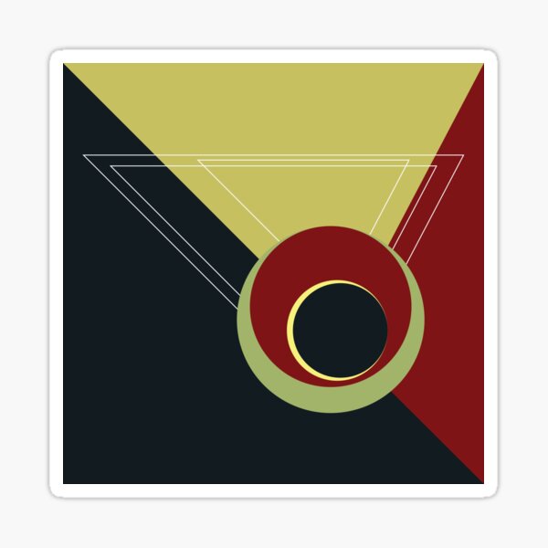 "Euclid's univrse" Sticker by OkopipiDesign | Redbubble