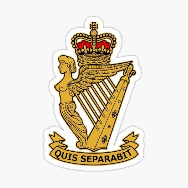 "Royal Ulster Rifles" Sticker for Sale by sirglennbo | Redbubble
