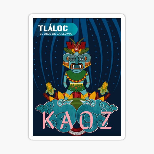 "PRE-HISPANIC GODS OUR ROOTS" Sticker for Sale by RottenKaoz | Redbubble