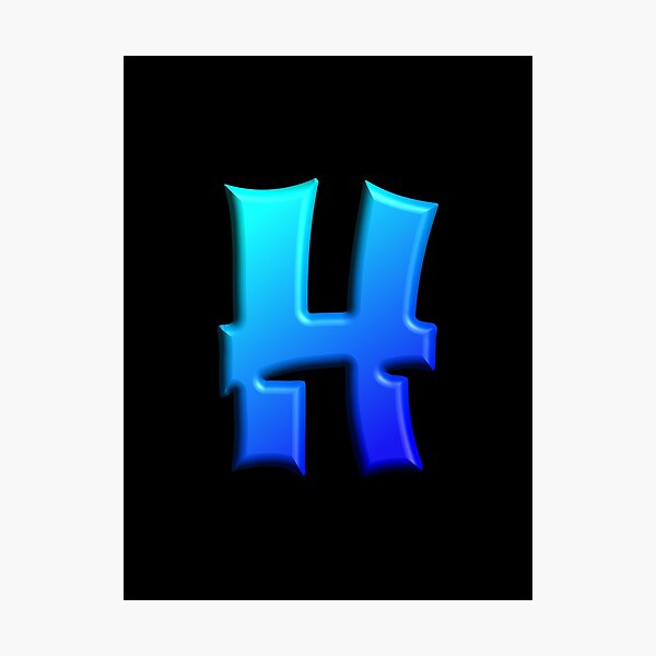 Lettre H Cool