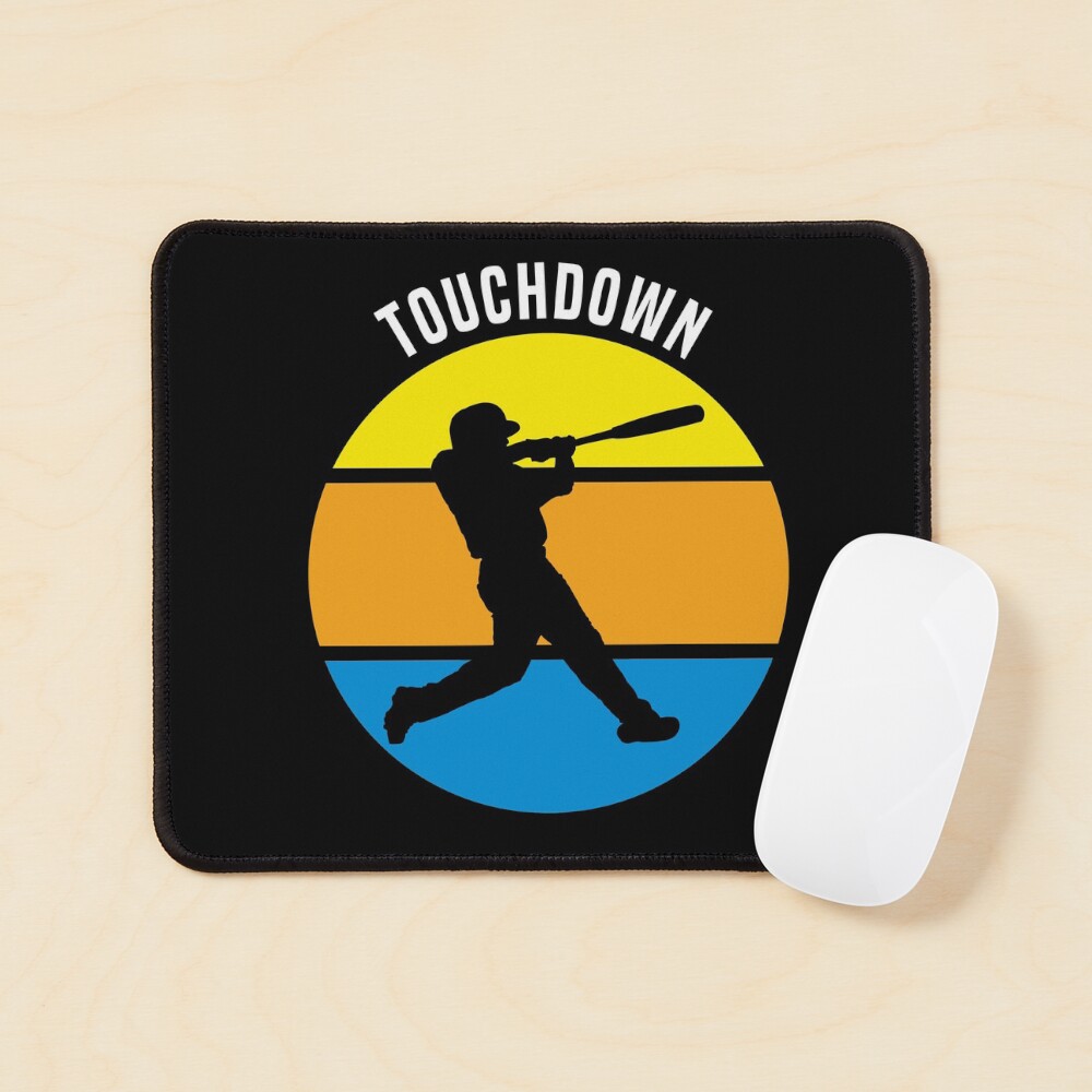 "Touchdown Baseball" Sticker for Sale by Color-Sparkle | Redbubble