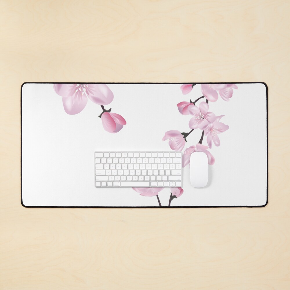 "Sakura Cherry Blossom" Mouse Pad for Sale by epitomegirl | Redbubble