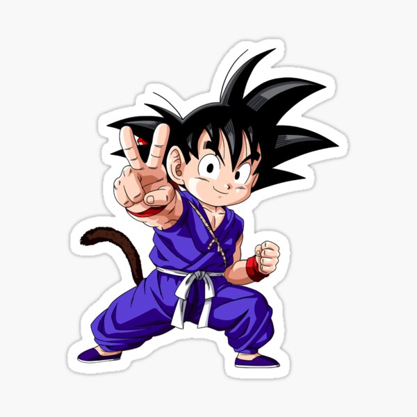 "Goten Drangon Ball Z" Sticker for Sale by MelissaDadson | Redbubble