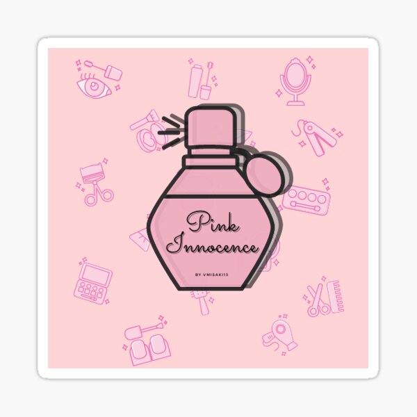 "Pink Innocence: A Fragrance of a Pure Love " Sticker for Sale by ...
