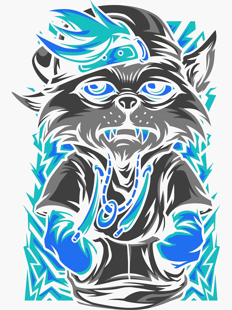 "REBEL Cat" Sticker by artorno | Redbubble