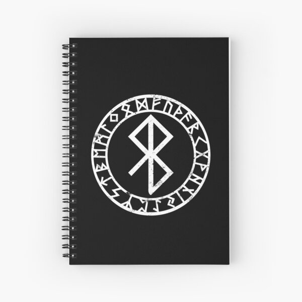 "Viking Rune Symbol meaning Peace" Spiral Notebook by signsandsymbols ...