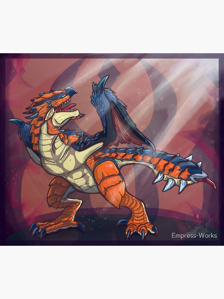 "Razewing Rathalos (Monster Hunter Stories 2)" Poster for Sale by ...