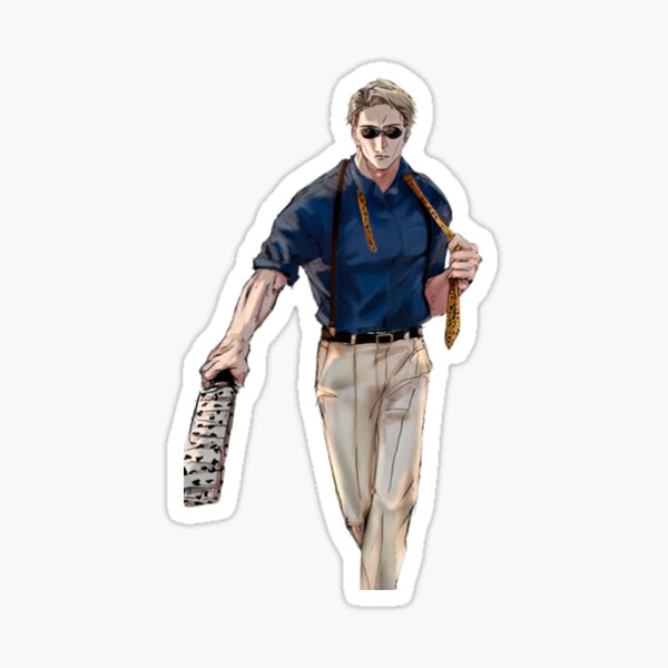 "Nanami Kento Jujutsu Kaisen" Sticker for Sale by carlashop | Redbubble