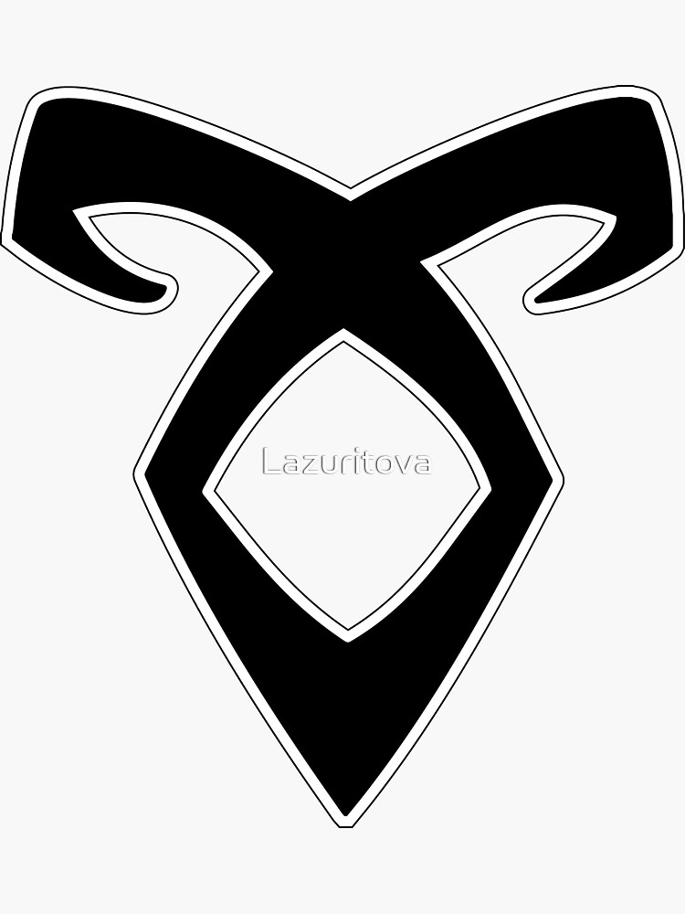 Sticker « Shadowhunters - Rune angélique », par Lazuritova | Redbubble