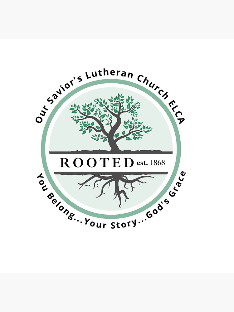 "Rooted Church Logo" Sticker for Sale by BKurschner | Redbubble
