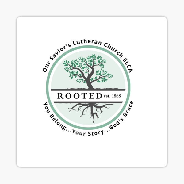 "Rooted Church Logo" Sticker for Sale by BKurschner | Redbubble