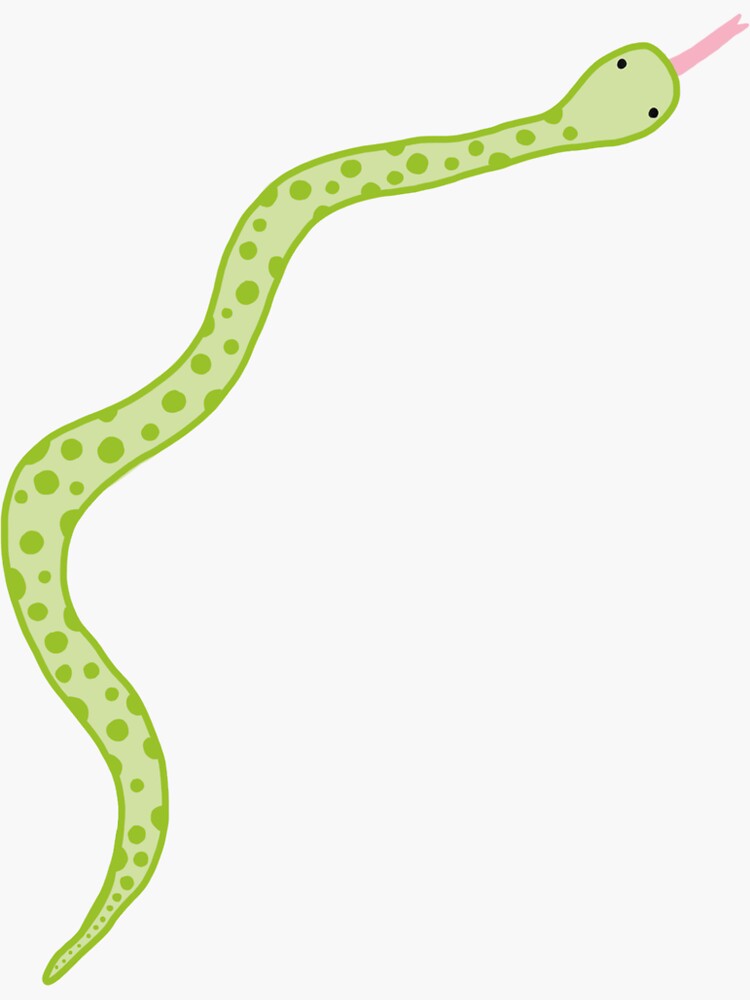 "Derpy Snake" Sticker for Sale by laineebugdesign | Redbubble