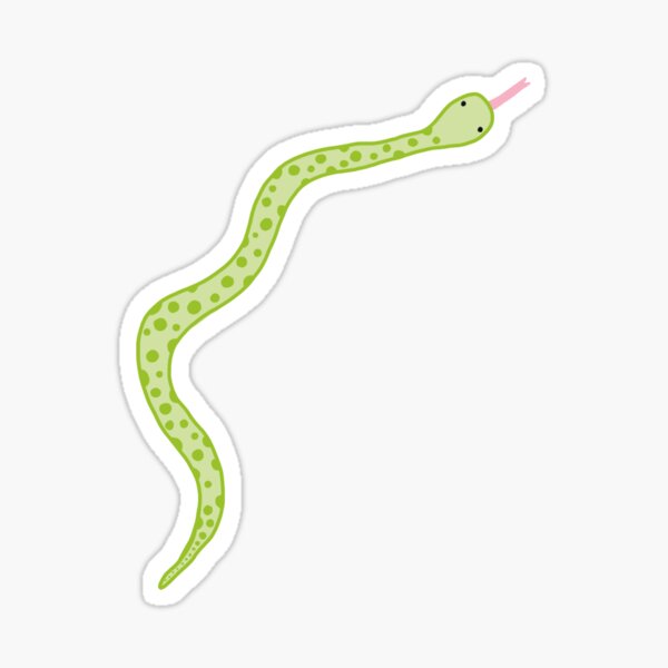 "Derpy Snake" Sticker for Sale by laineebugdesign | Redbubble