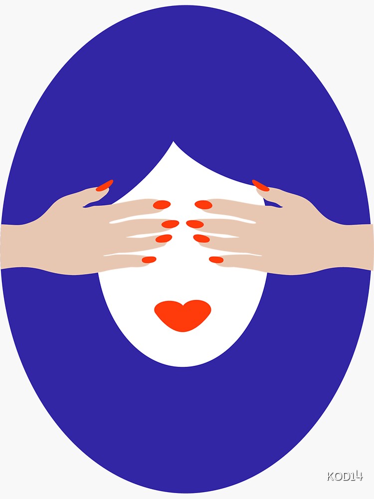 "who are you?" Sticker for Sale by KOD14 | Redbubble