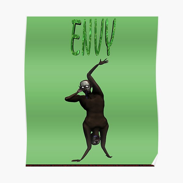 "241. Envy (sad Joker)" Poster by ciullocorp | Redbubble