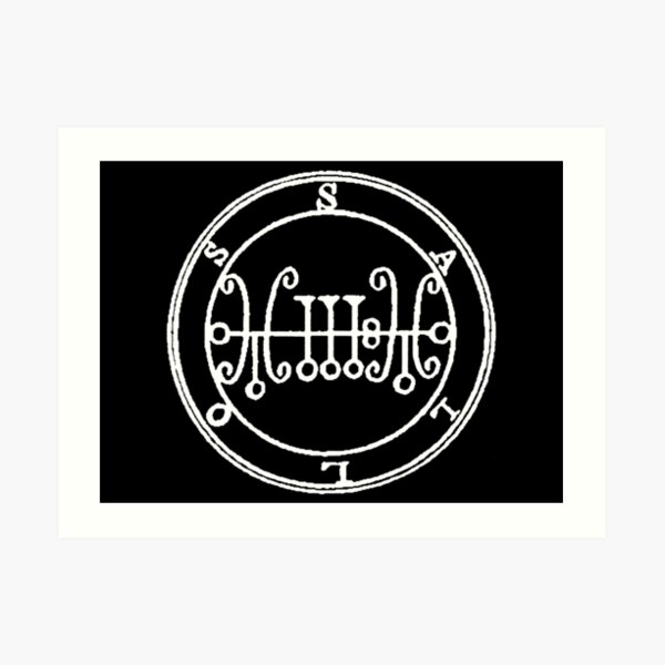"Seal of Saleos / Sallos / Zaleos Sigil Talisman Demon Circle" Art ...