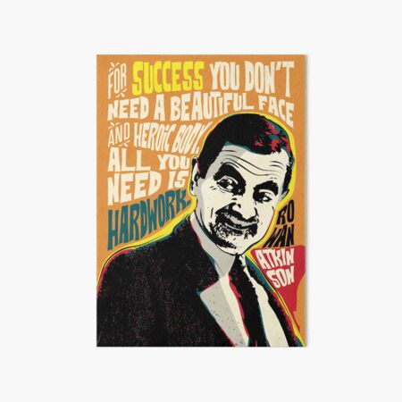 "Rowan Atkinson, Pop Art Quote Portrait , inspirational quotes ...