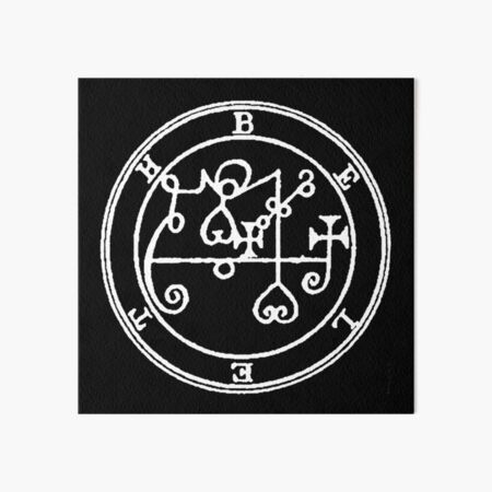 "Seal of Beleth Bileth Bilet Sigil Talisman Demon Circle" Art Board ...