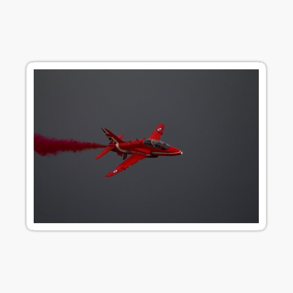 "RAF Red Arrow " Sticker for Sale by MarkHillier20 | Redbubble