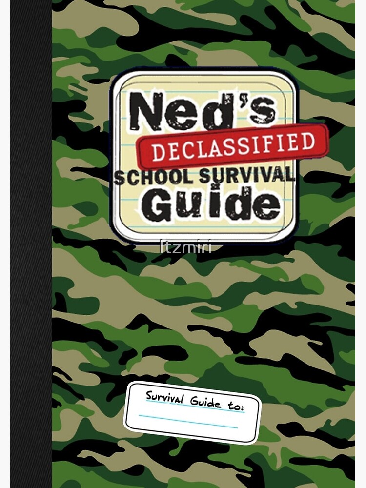  ned s Declassified School Survival Spiral Notebook For Sale By Itzmiri Redbubble