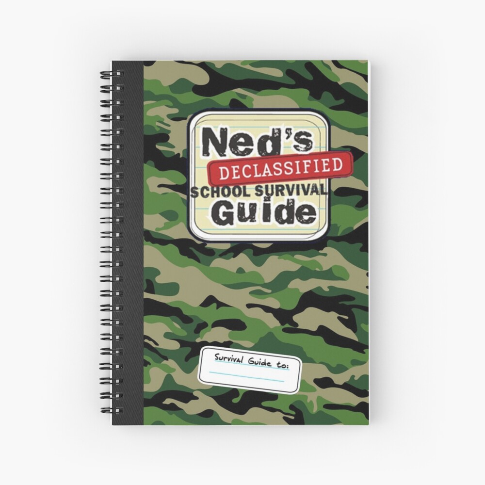 "ned's declassified school survival" Spiral Notebook for Sale by ...