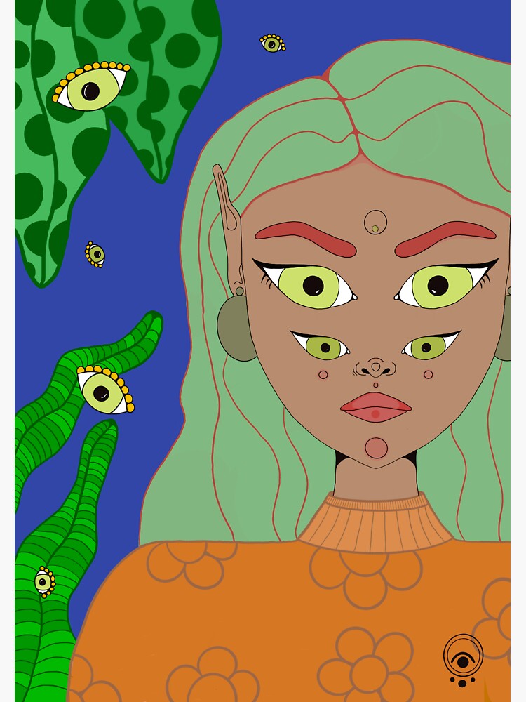 "Female ward" Sticker by Neyko-project | Redbubble