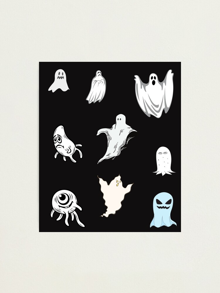 Lámina fotográfica «Humorous Halloween Spooky Spectre - Paquete de ...