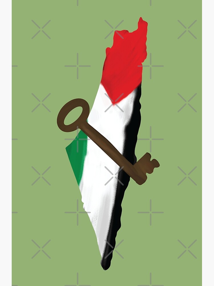 "Al Nakba Palestine, Palestinian Flag and Palestine Map" Poster for ...