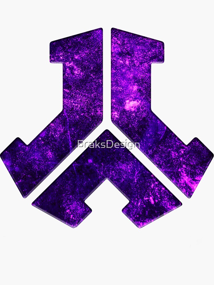 "Defqon.1 Logo Texture Purple" Sticker for Sale by BraksDesign | Redbubble