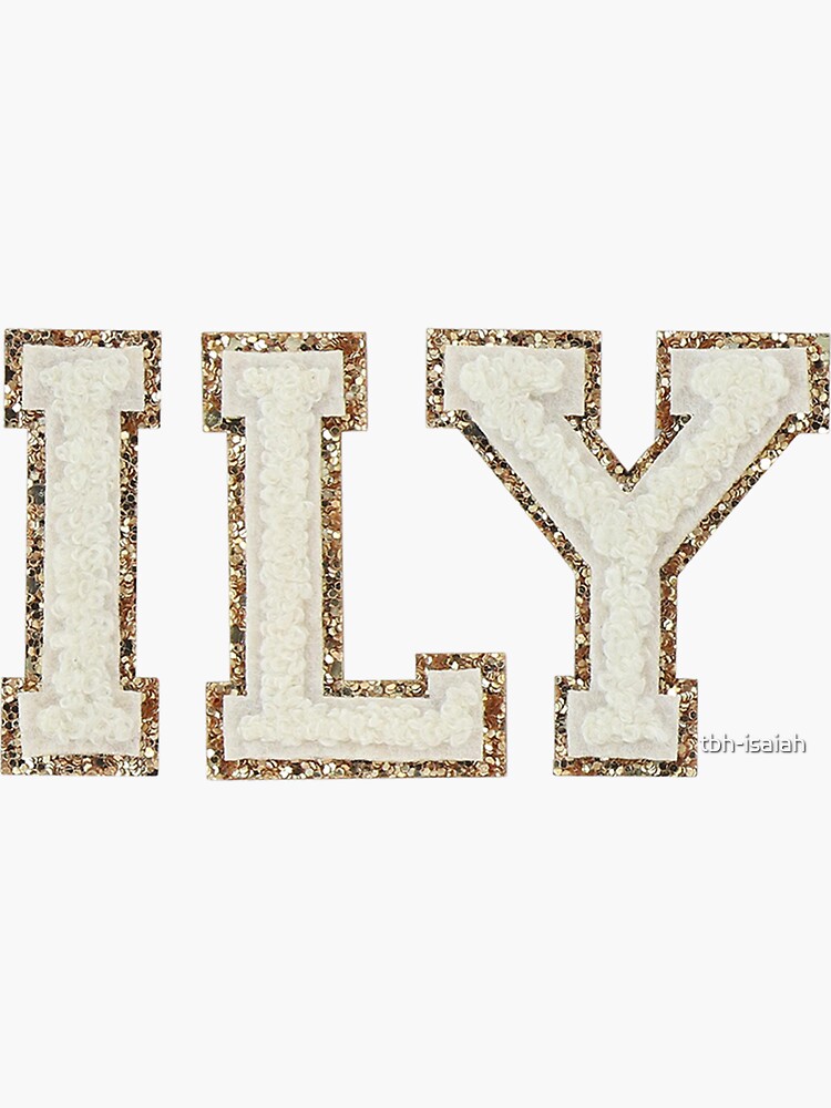 "Stoney Clover ILY " Sticker for Sale by tbh-isaiah | Redbubble