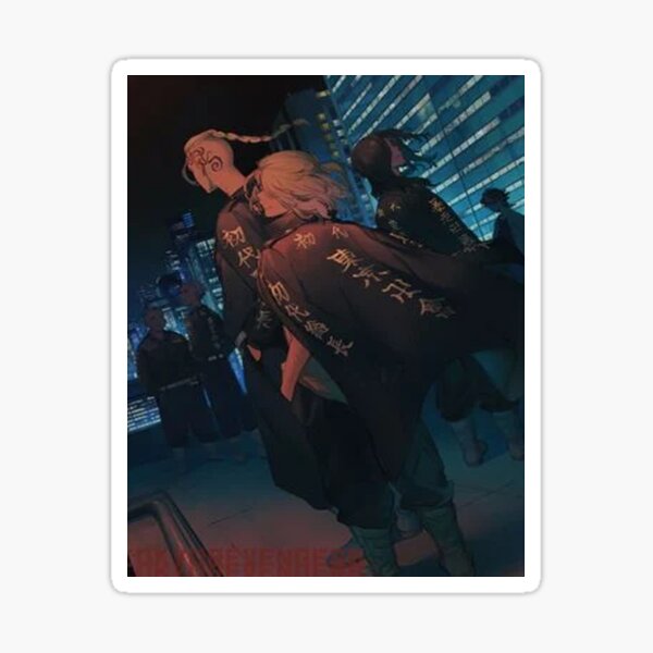 "Amazing Captain - Mikey With Draken" Sticker for Sale by Animoxz3 ...