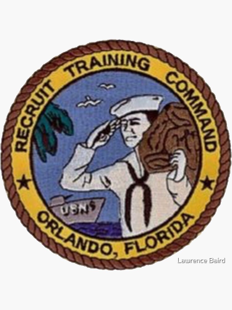 "U S Navy Recruit Training Command" Sticker for Sale by lawrencebaird ...