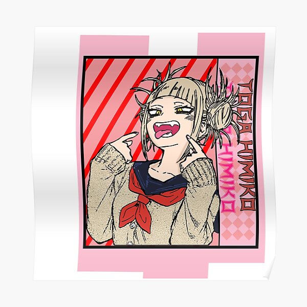 "Toga Himiko Merch || MHA FanArt" Poster von saturnswamp | Redbubble