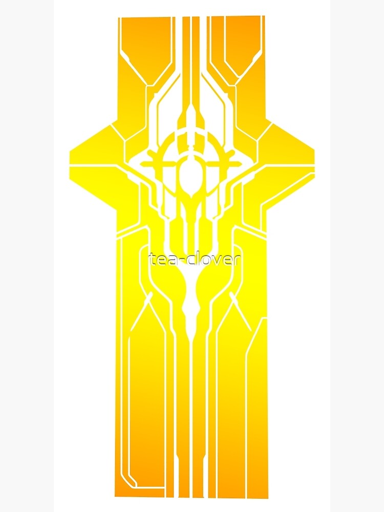 "Xenosaga Zohar Gold" Poster by tea-clover | Redbubble