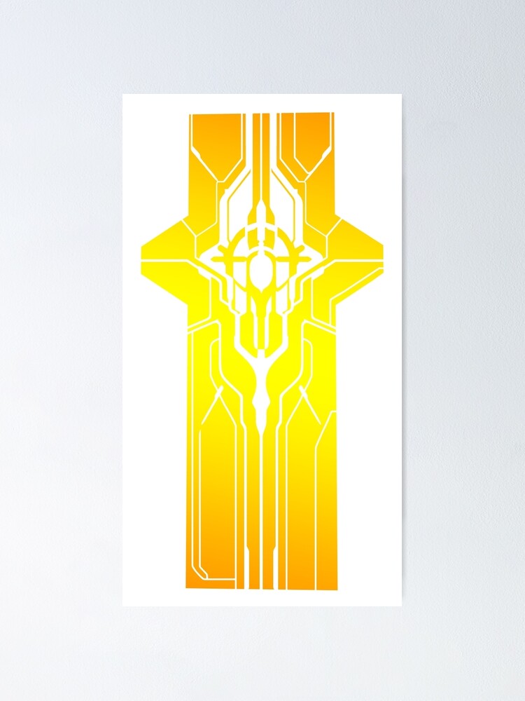 "Xenosaga Zohar Gold" Poster by tea-clover | Redbubble