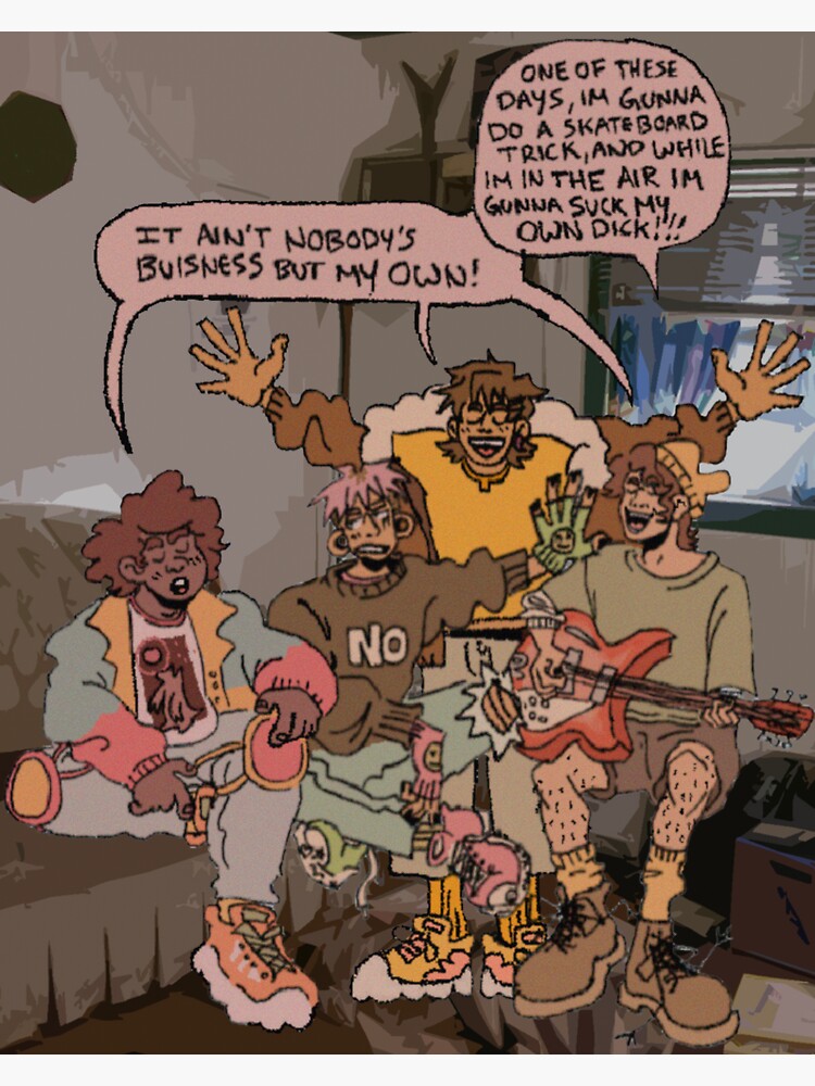 "Crusty Kids" Sticker for Sale by Art-Vomit | Redbubble