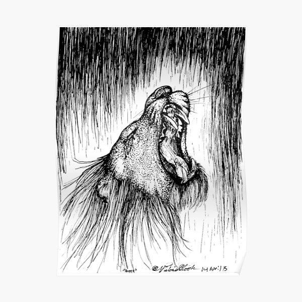 "Angst" Poster by ArtofaNobody | Redbubble