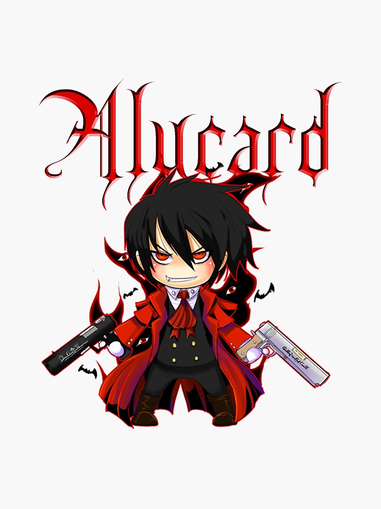 "Hellsing - Alucard" Sticker von edis0n | Redbubble
