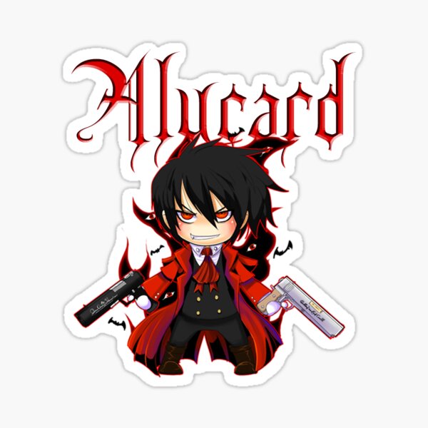"Hellsing - Alucard" Sticker von edis0n | Redbubble