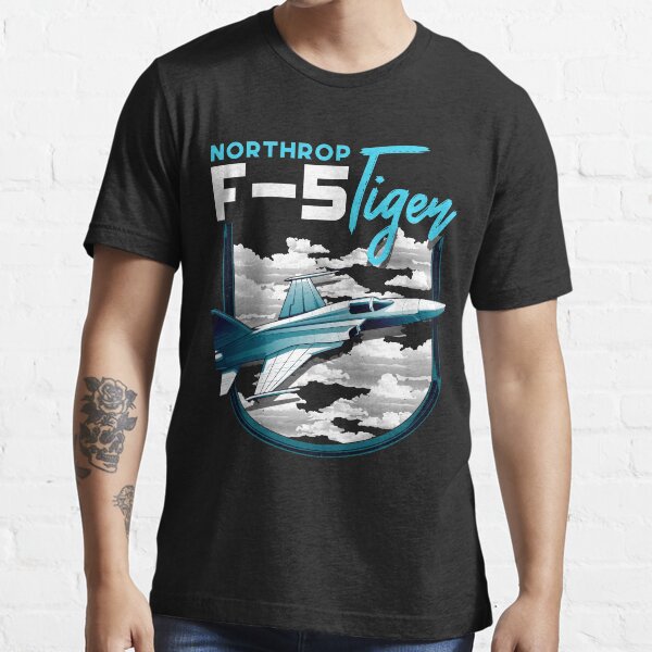 " F5 Tiger Fighter Jet Top Gun Gift" T-shirt by woormle | Redbubble