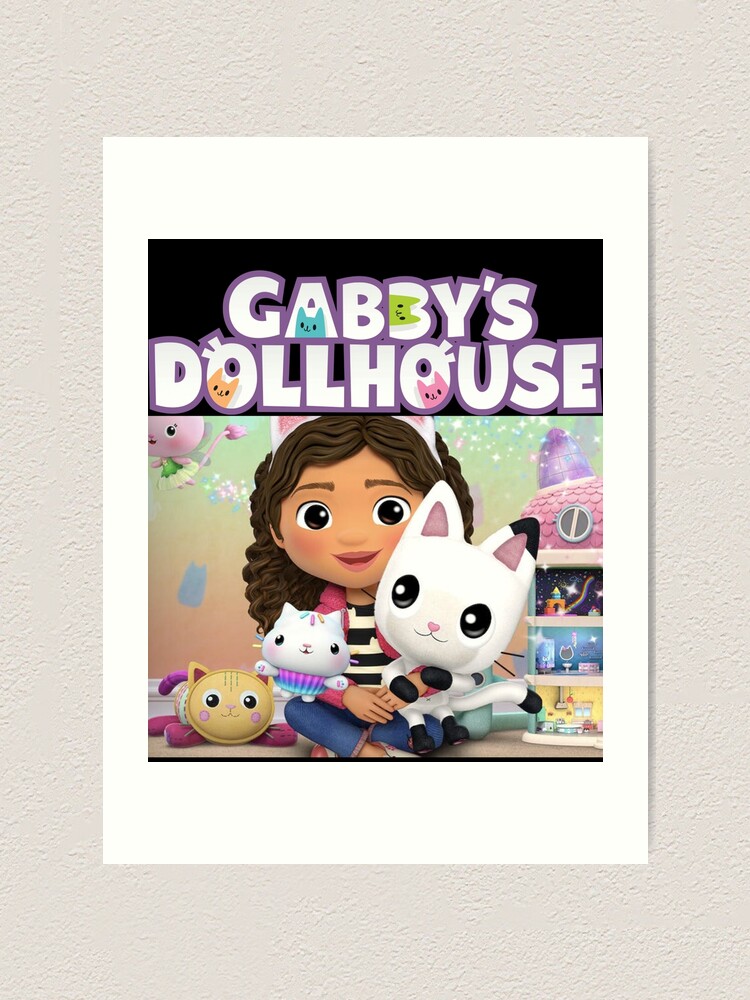 "Gabby's Dollhouse - LOGO" Art Print for Sale by gaubong9277 | Redbubble
